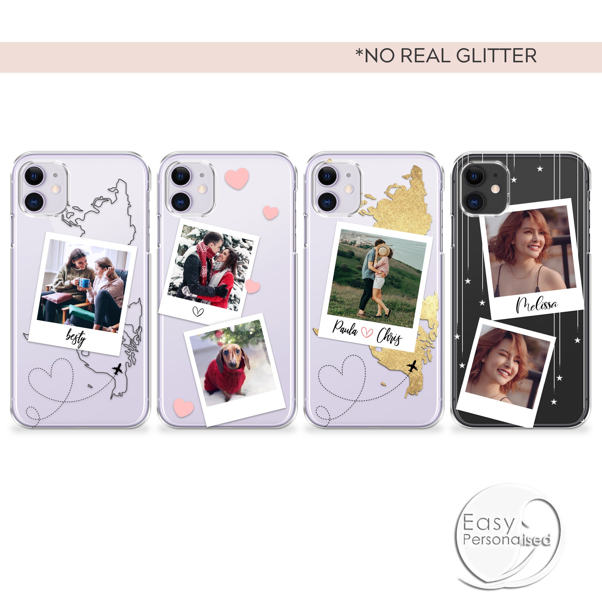PERSONALISED Phone Case Photo Collage Hard Phone Cover for - Etsy UK