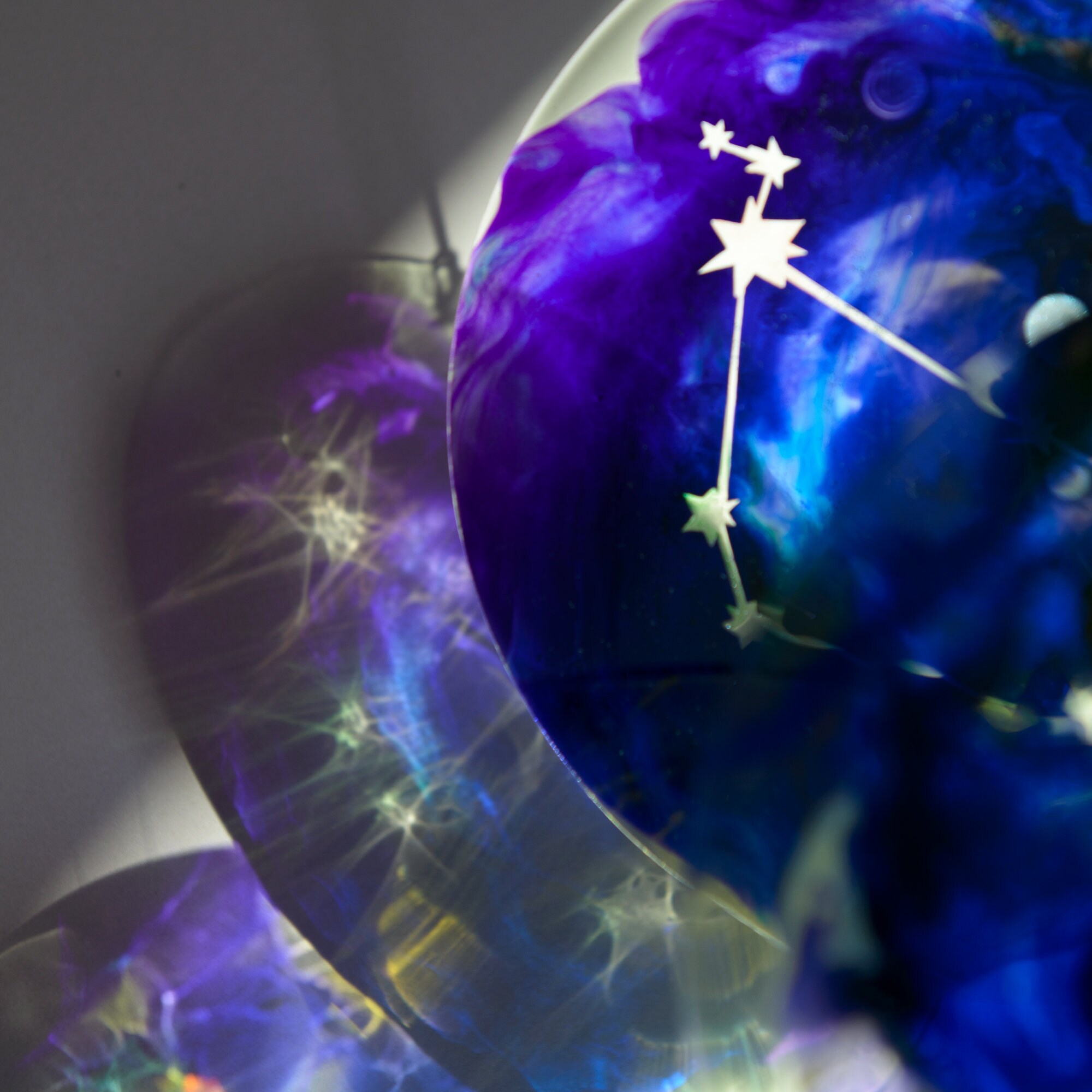 Aries Gift Birthday Suncatcher Small Stained Glass Window Decor ...