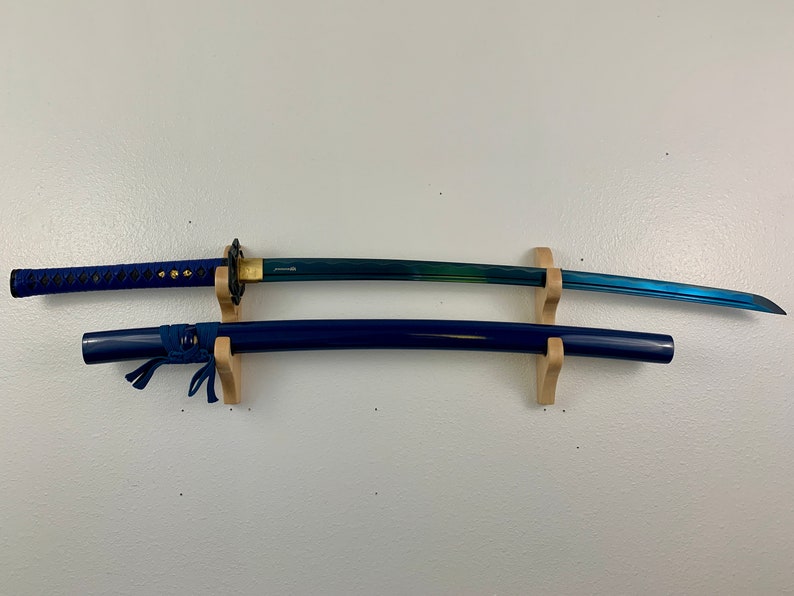 Walnut or Maple Multi Sword Rack 2 3 or 4 Swords - Etsy