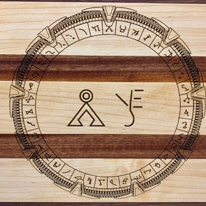 Stargate Digital Vector Files ~ Stargate Portal ~ Ready for Laser ...