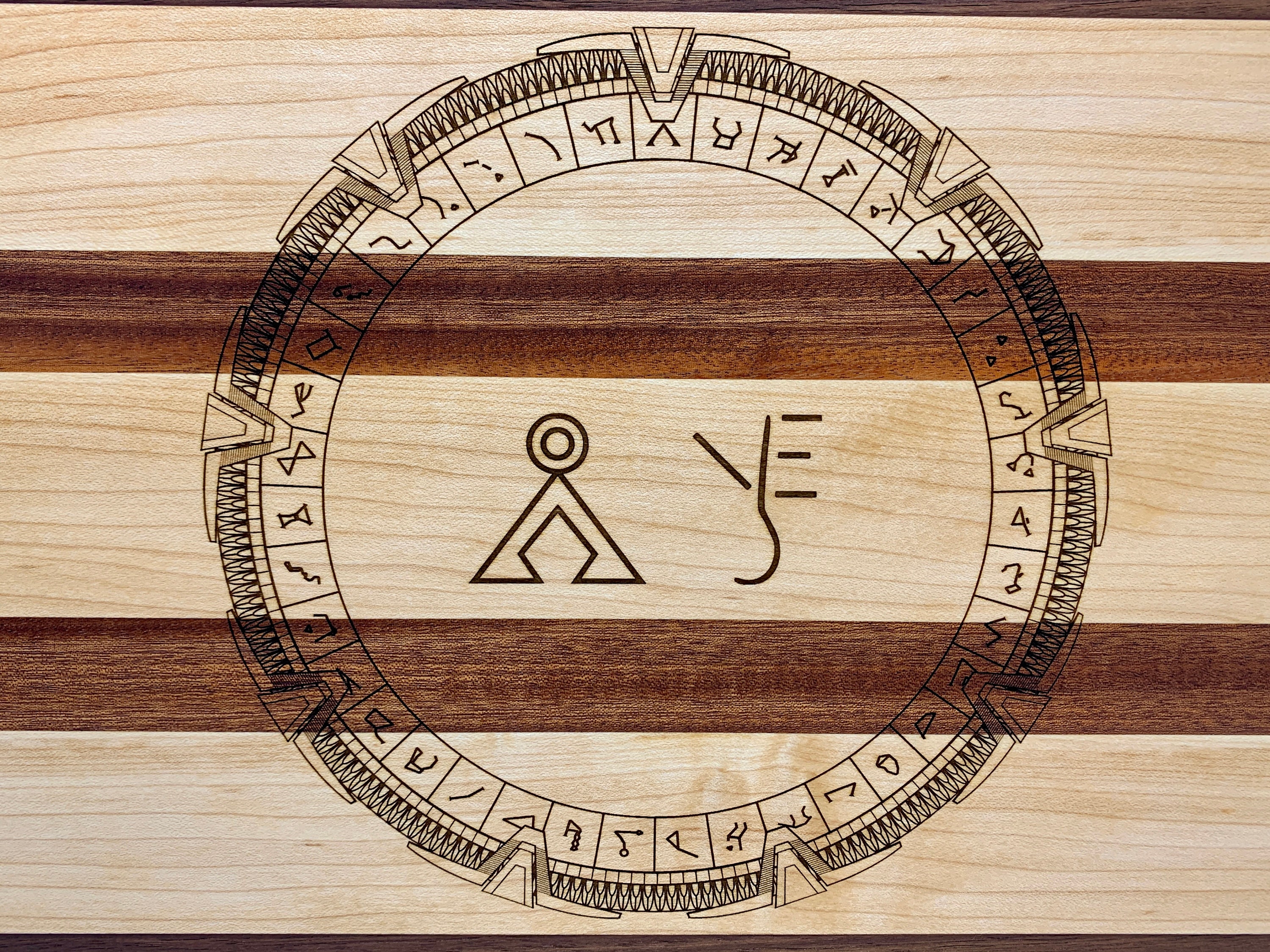 Stargate Digital Vector Files ~ Stargate Portal ~ Ready for Laser ...