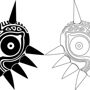 Majora's Mask Vector High Quality Legend of Zelda Vector - Etsy