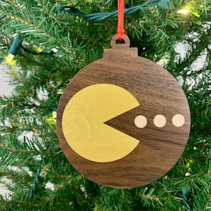 Pacman Christmas Decorations - Etsy