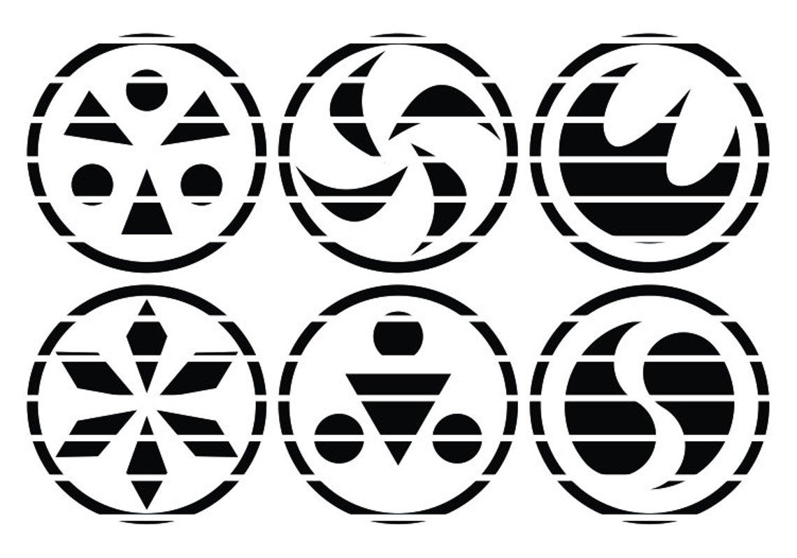 Ocarina of Time Sage Medallion Symbols ~ High Quality Legend of Zelda ...
