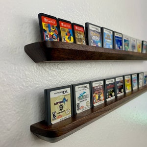 Nintendo DS, 3DS, and Switch Cartridge Display Floating Shelf ...