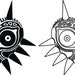 Majora's Mask Vector High Quality Legend of Zelda Vector Digital ...