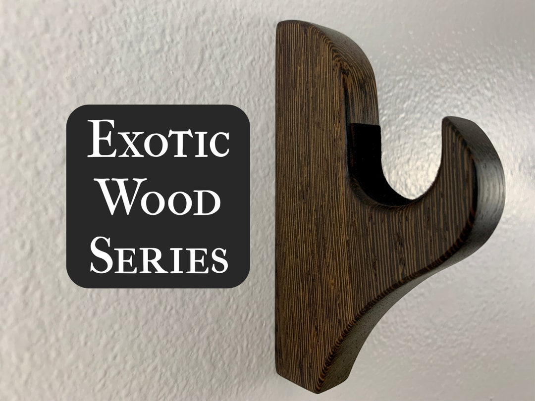Wenge Minimalist Katana Sword Mount ~ Exotic Wood Series ~ 1 Pair ...
