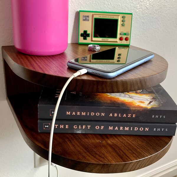 Floating Side Table - Etsy