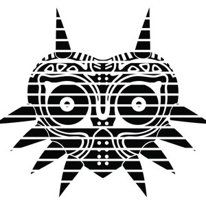 Majora's Mask Vector ~ High Quality Legend of Zelda Vector ~ Digital ...