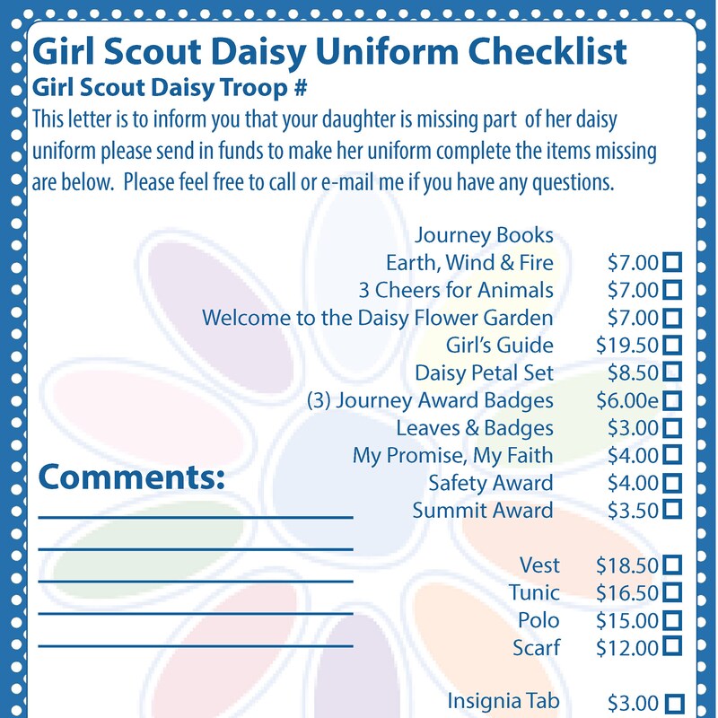 Girl Scout Daisy - Etsy