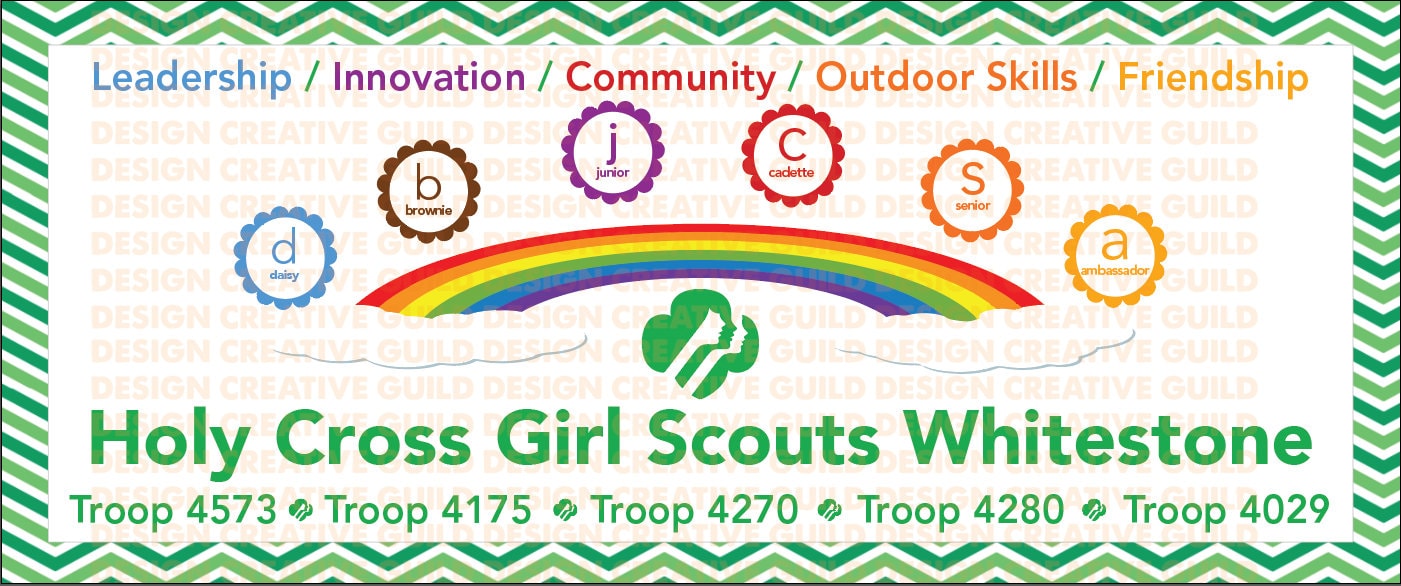 Girl Scout Troop Banner Vinyl 2.5 Ft X6 Ft - Etsy UK