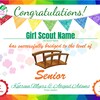 EDITABLE GS Troop Welcome Letter 8x10 Leader Organizer Print From Home ...