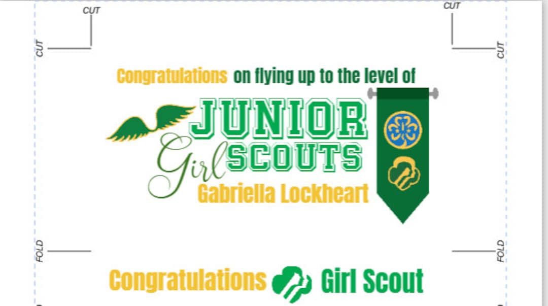 Candy Wrapper EDITABLE Junior Girl Scout Junior Mint 3.5oz Theater Box ...