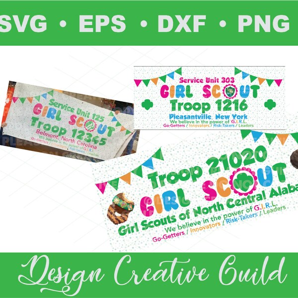 Girl Scout Banner - Etsy