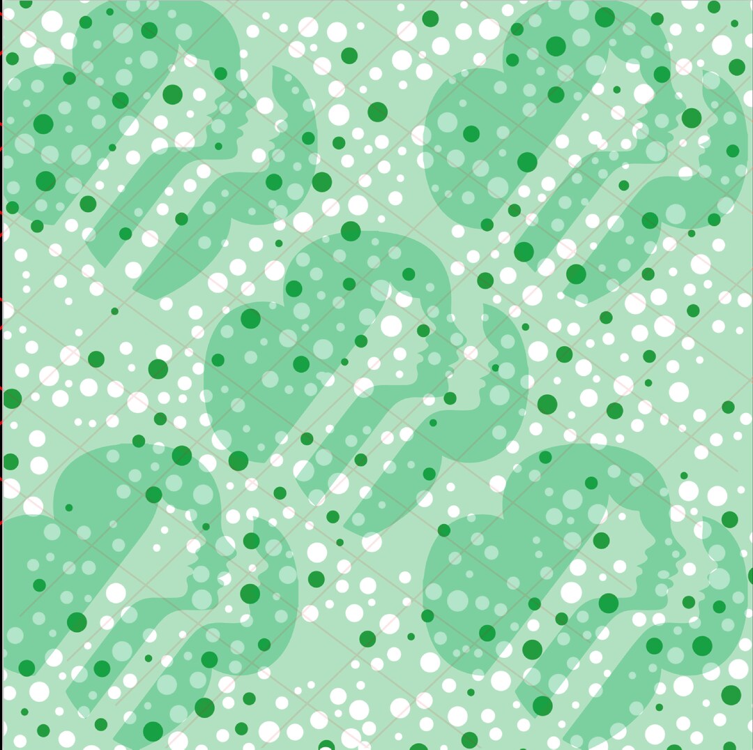 Girl Scout Digital Paper, Seamless Pattern, Brownie Scrapbook Paper ...