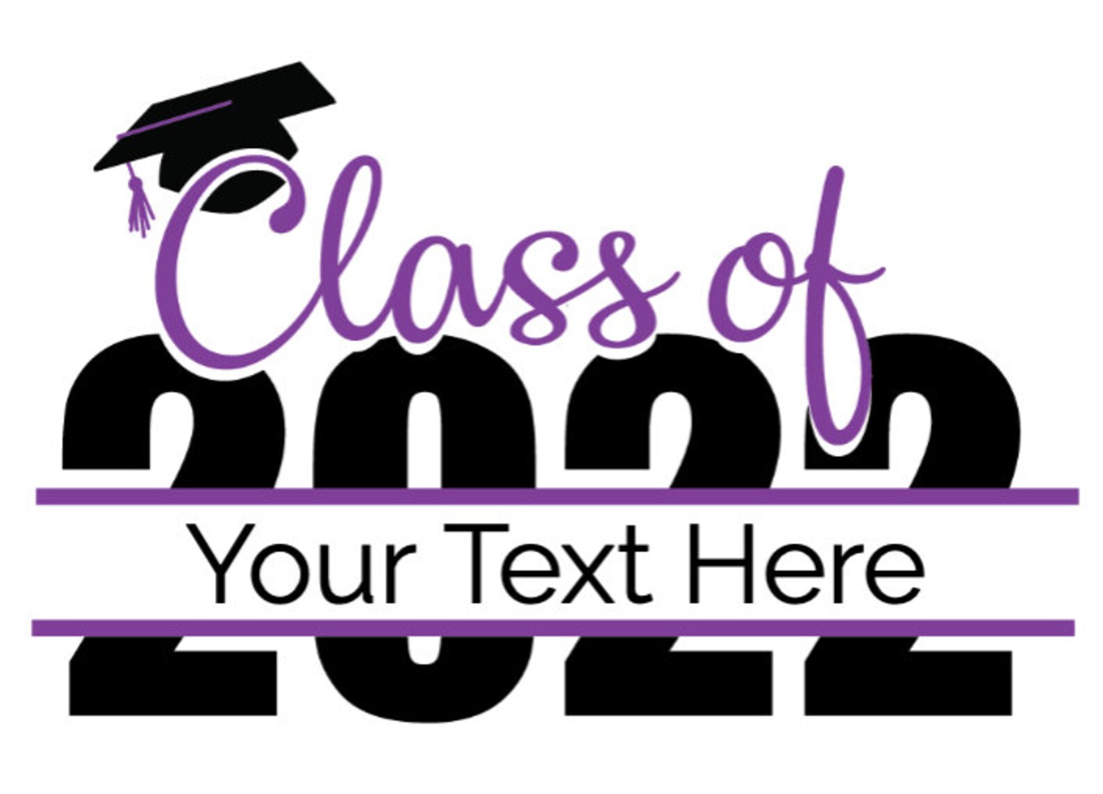 EDITABLE INSTANT DOWNLOAD Class of 2022 Graduation Cap Png - Etsy UK