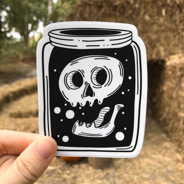 Skull Mason Jar - Etsy