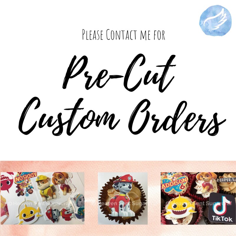 Edible Cake Decorations - Etsy