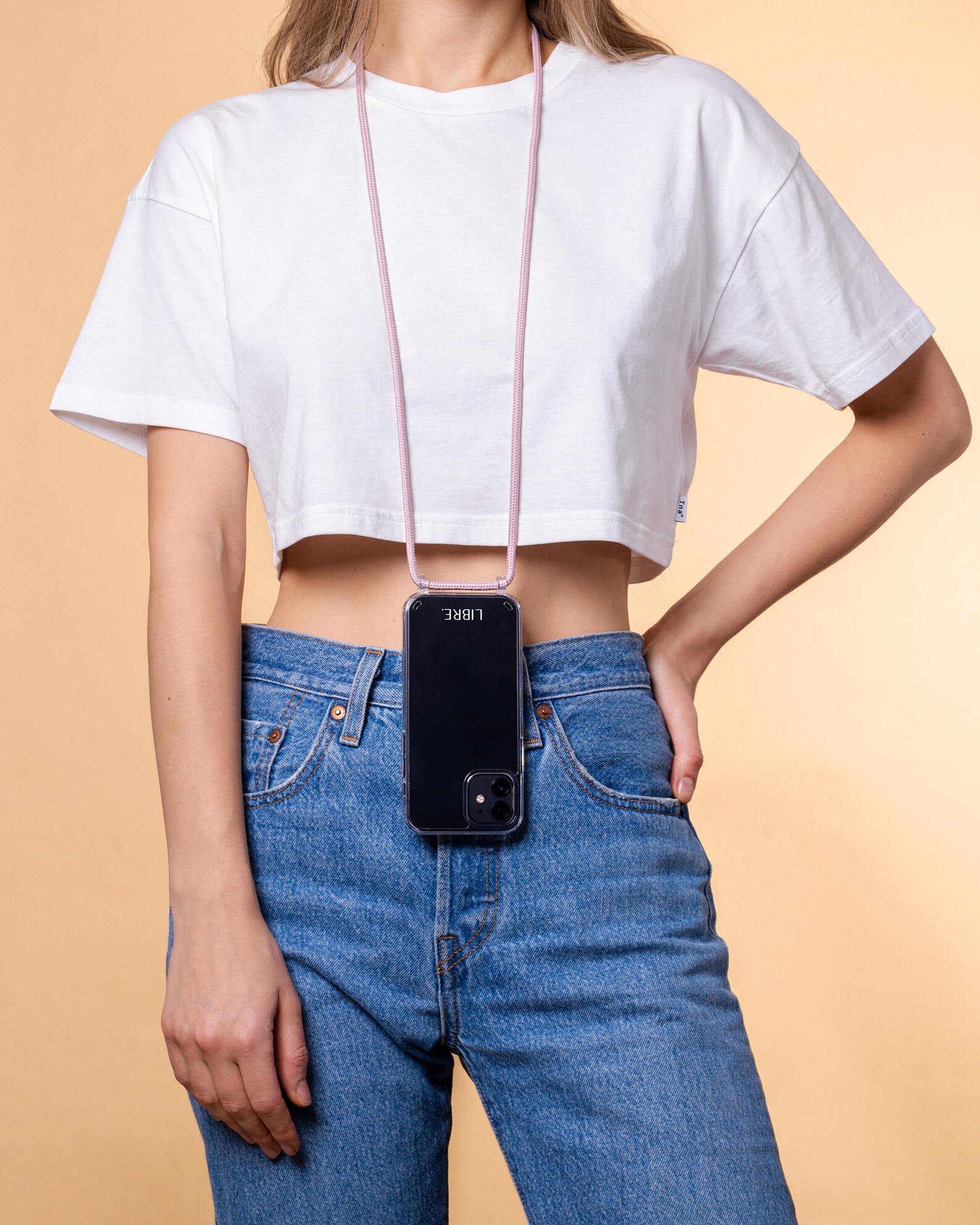 Crossbody iPhone Case With Necklace Lanyard - Etsy