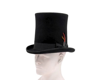 Black Top Hat Pipe - Etsy