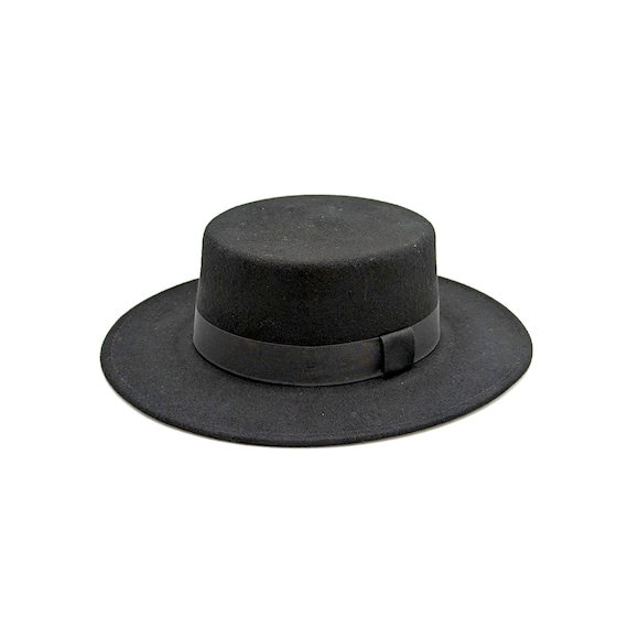 Black Round Hats For Women