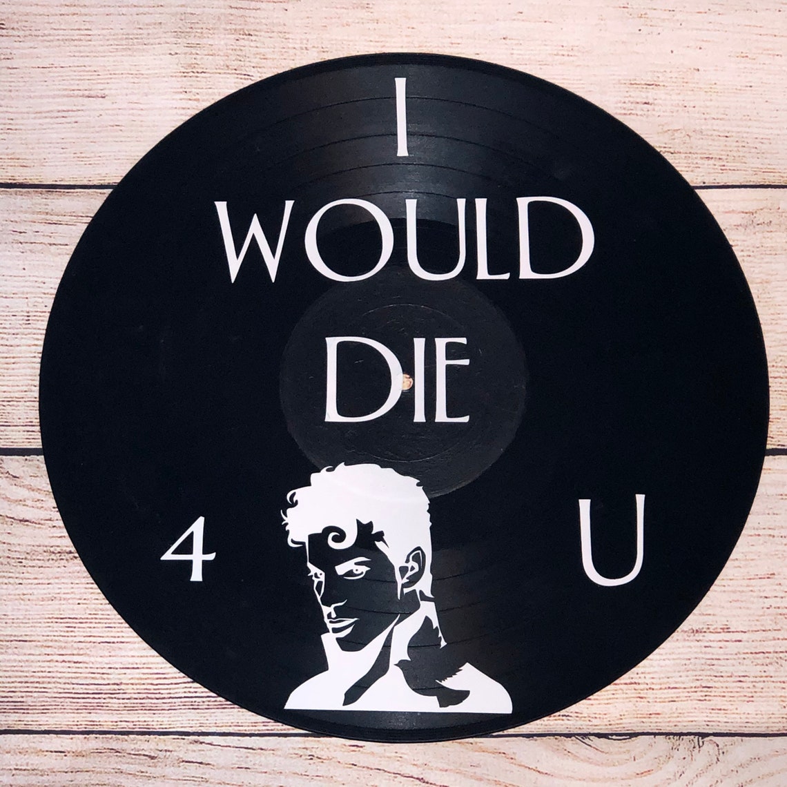 Prince Inspired I Would Die 4 U Vinyl Record Art / Wall | Etsy