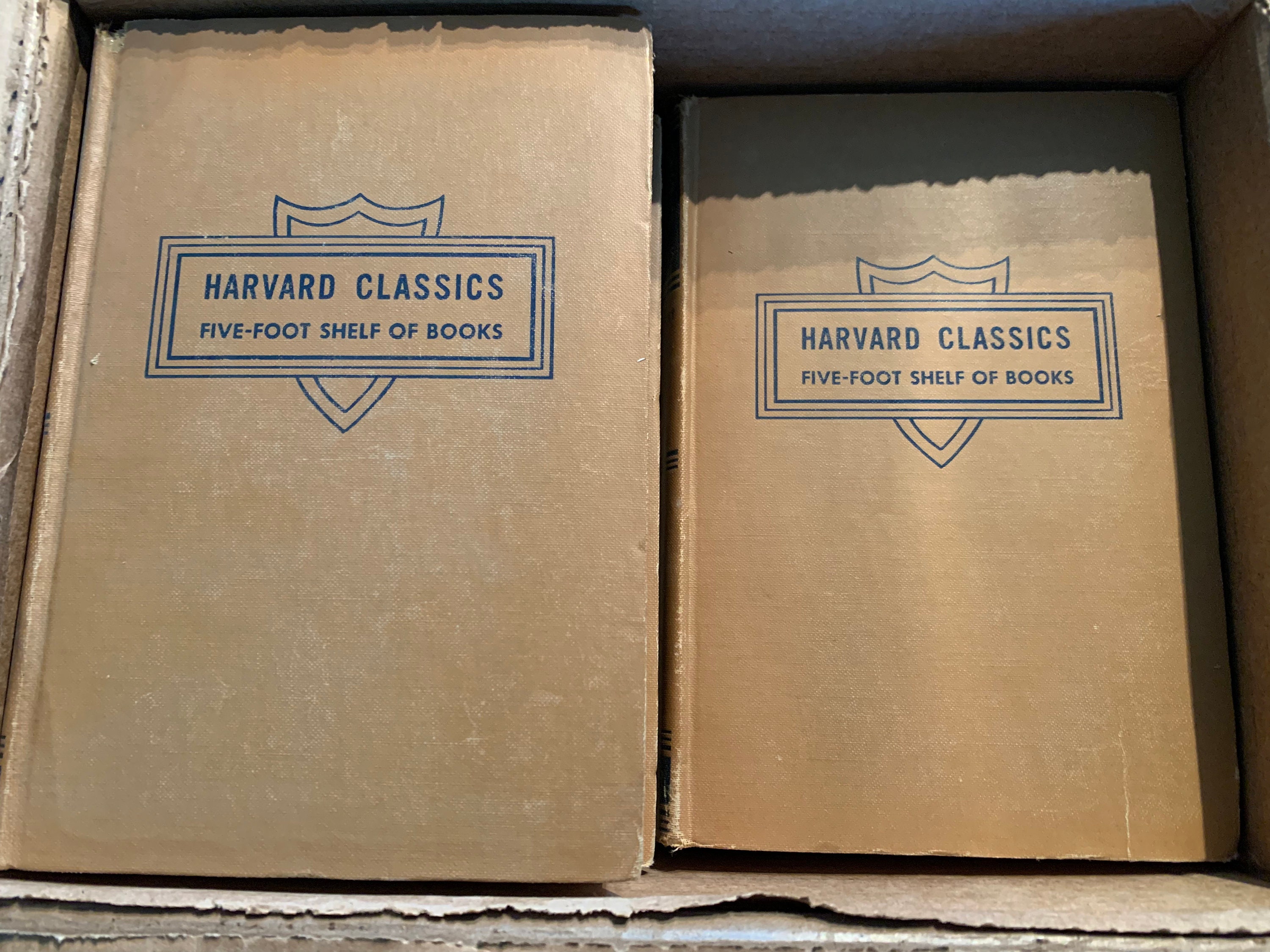 One 1938 Vintage Volume of Harvard Classics Aka five-foot Shelf of ...