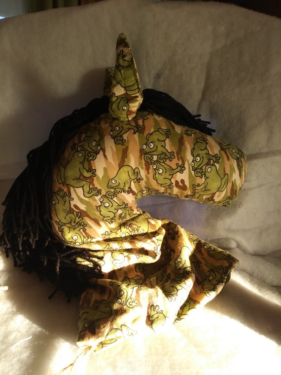 Hand crafted DYI stick hobby horse Head only | Etsy