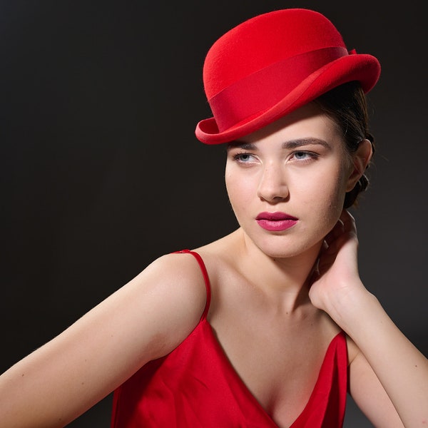 Bowler Hat Women - Etsy