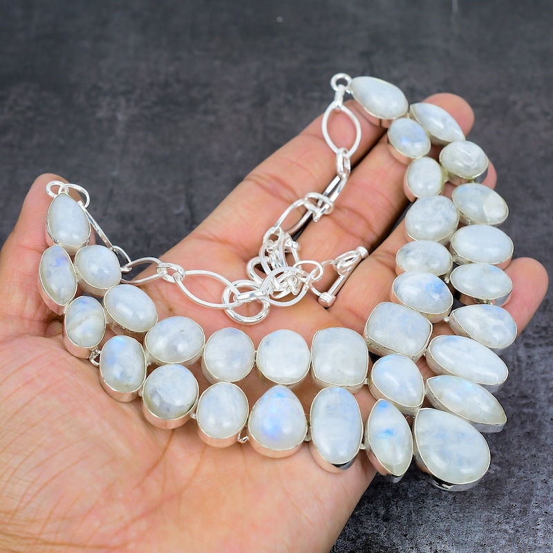 Moonstone Necklace - Etsy