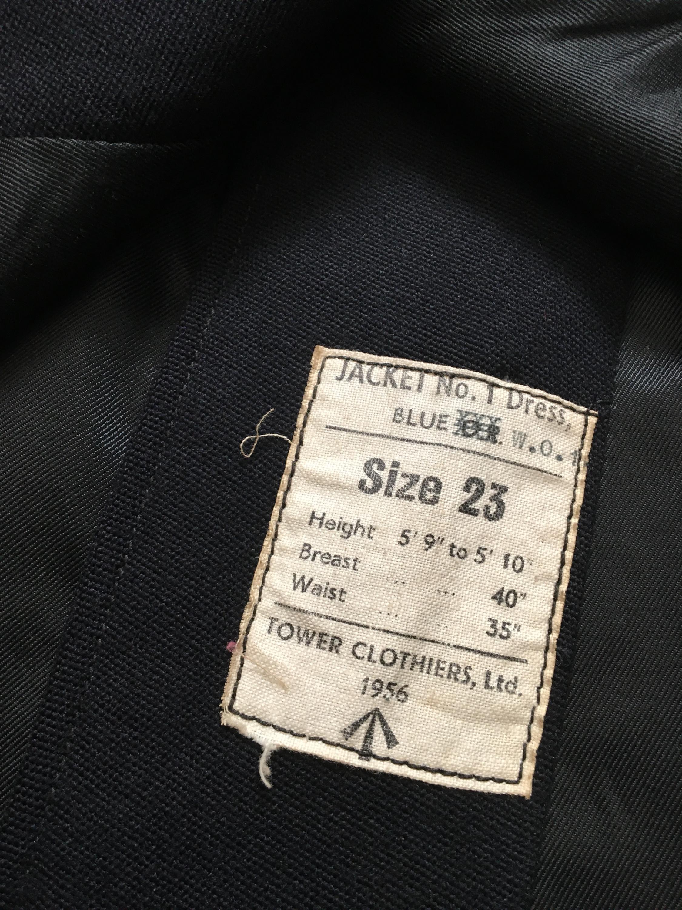 1956-dated Royal Intelligence Corps. No.1 Dress Tunic - Etsy