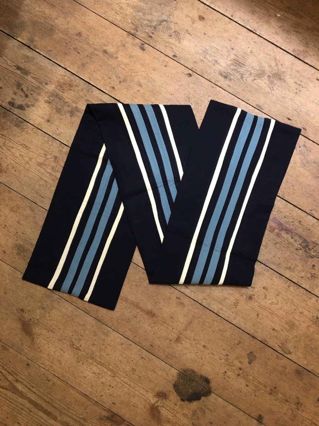 Vintage Pure New Wool University College Scarf - Academic Scarf - Dandy ...