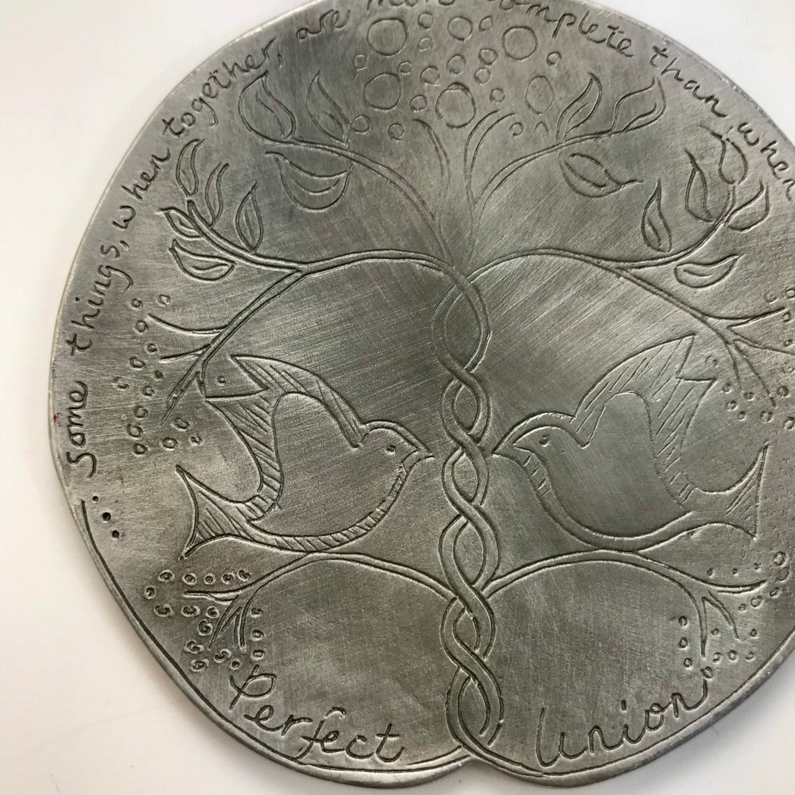 Cynthia Webb Designs Perfect Union Pewter Ornament Wall - Etsy