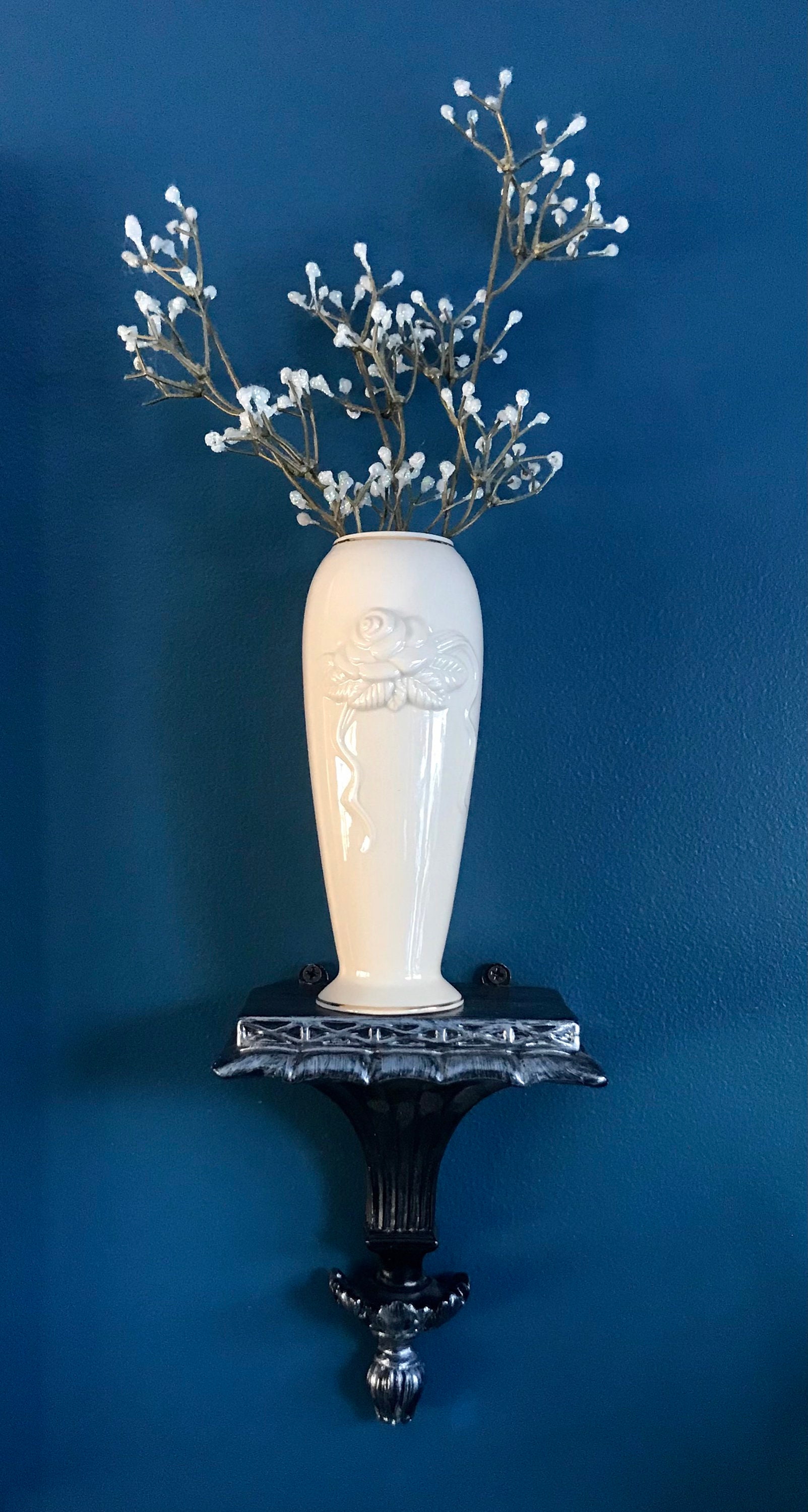 Lenox Rose Bud Vase Cream Color With Rose Design Vintage - Etsy