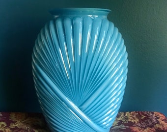 Pleated Glass Vase - Etsy