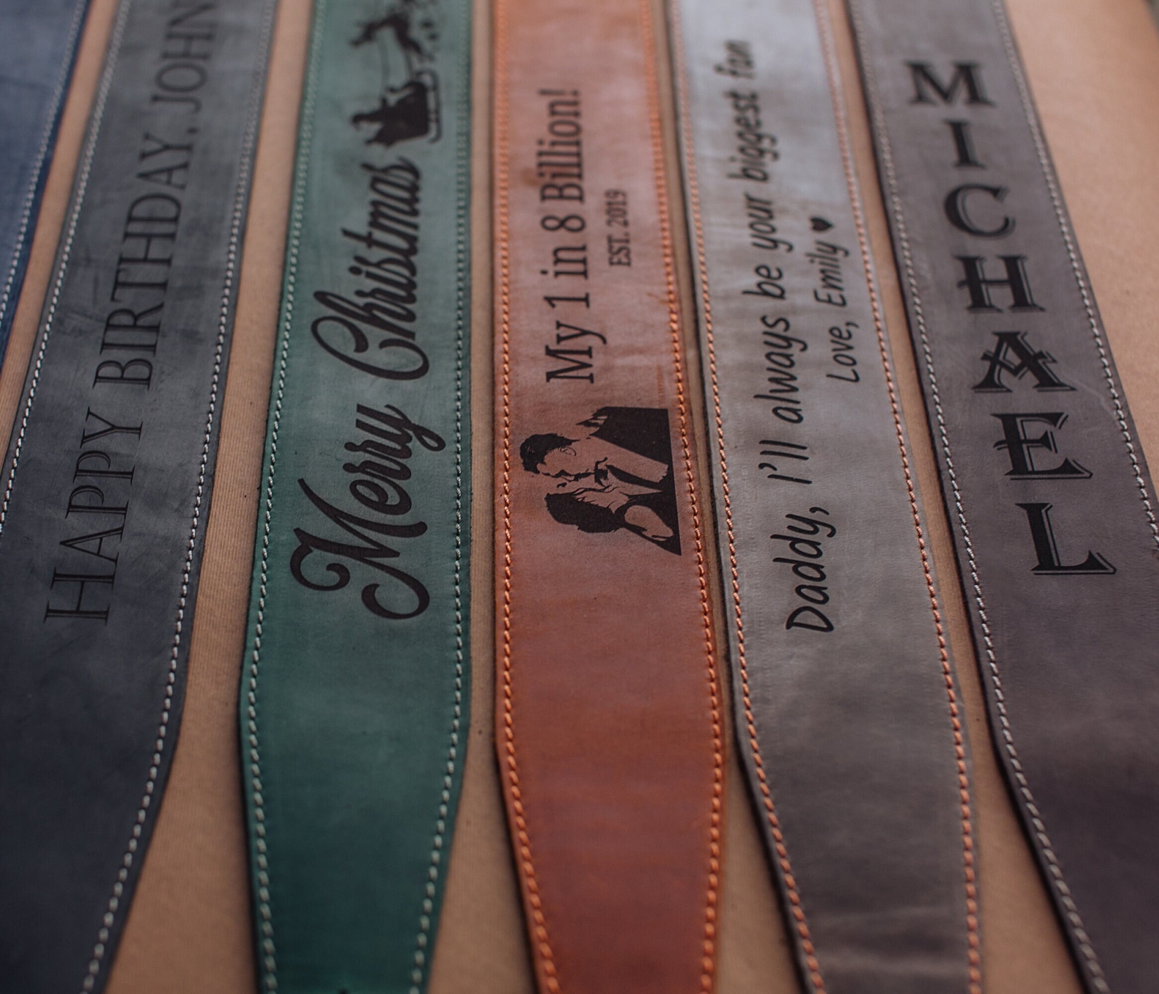 Custom Engraved Suede Guitar straps, custom guitar straps, guitar ...