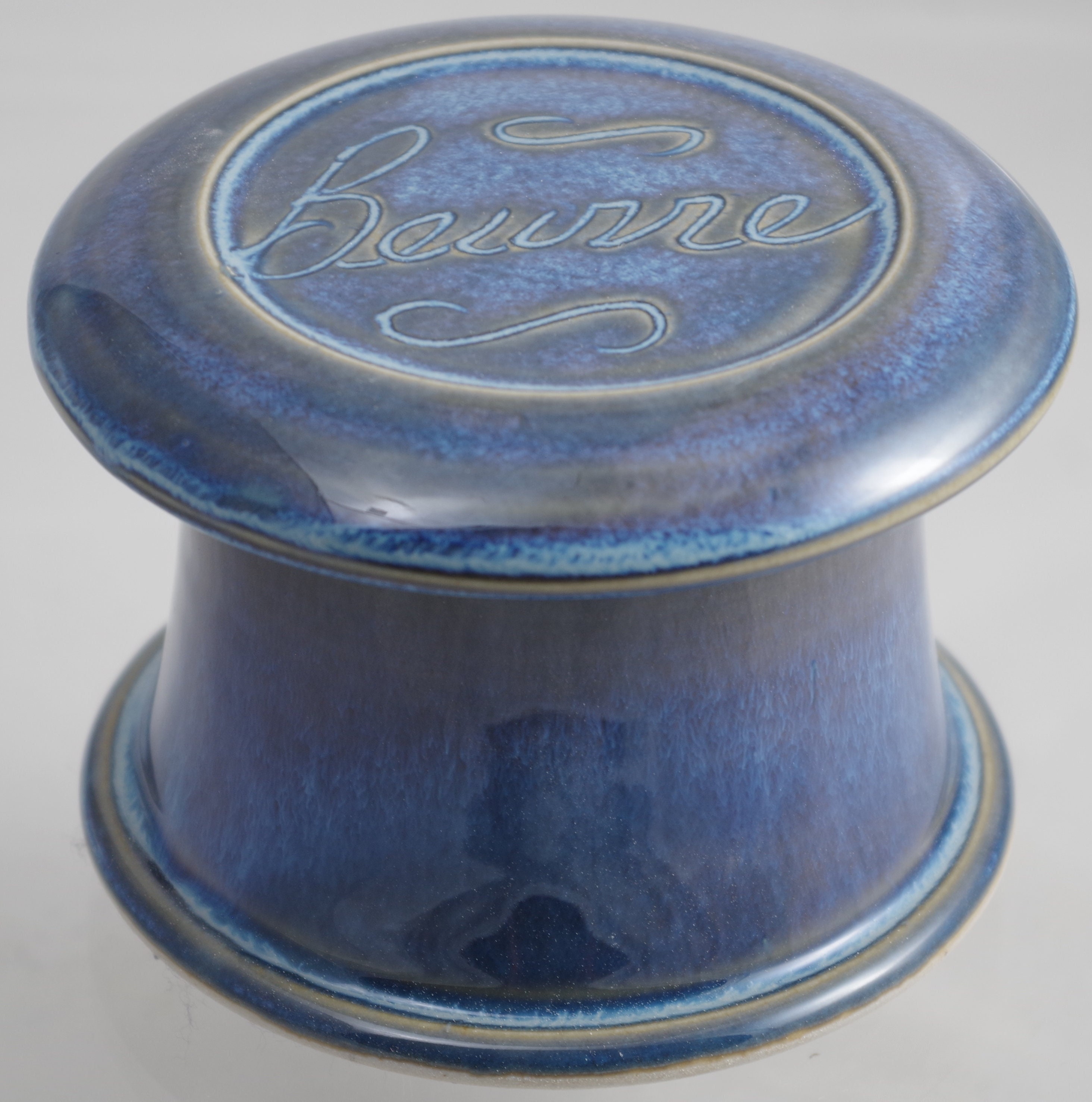 Blue Moon Beurre-French butter dish sometimes called a french butter ...