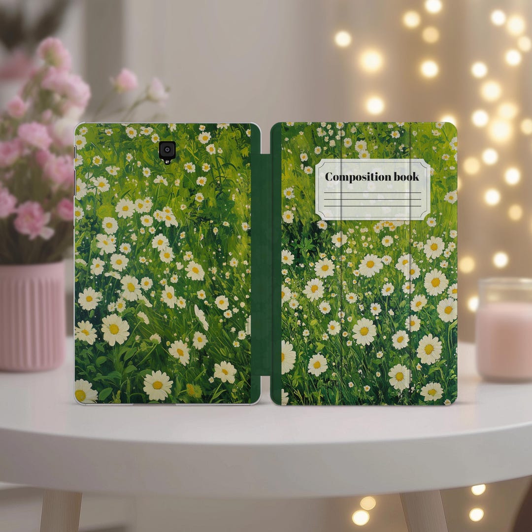 Daisy Composition Book Case for Samsung Galaxy S10 Ultra S9 Oil ...