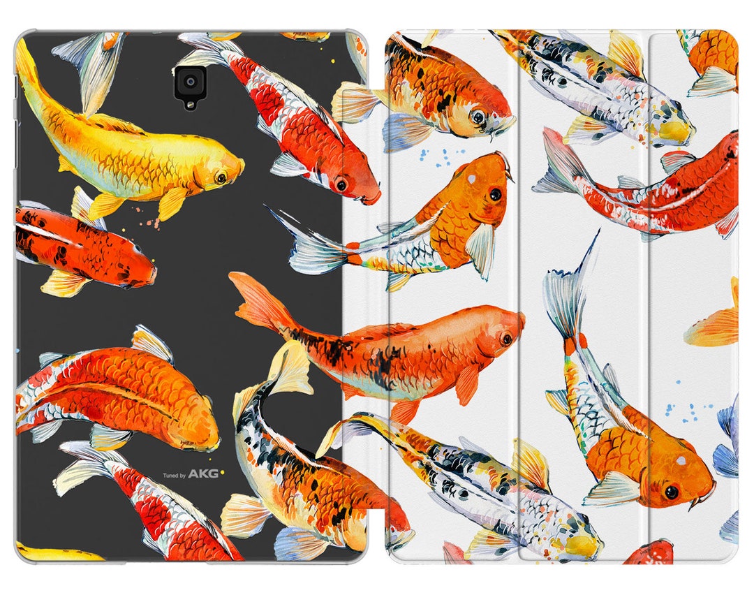 Koi Fish for Galaxy Tab A 8.0 Japanese Tablet Case S9 Ultra S6 5G ...