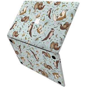 Kawaii Cute Animal Otter Trendy Fish MacBook Set Vinyl Sticker 2021 Mac ...