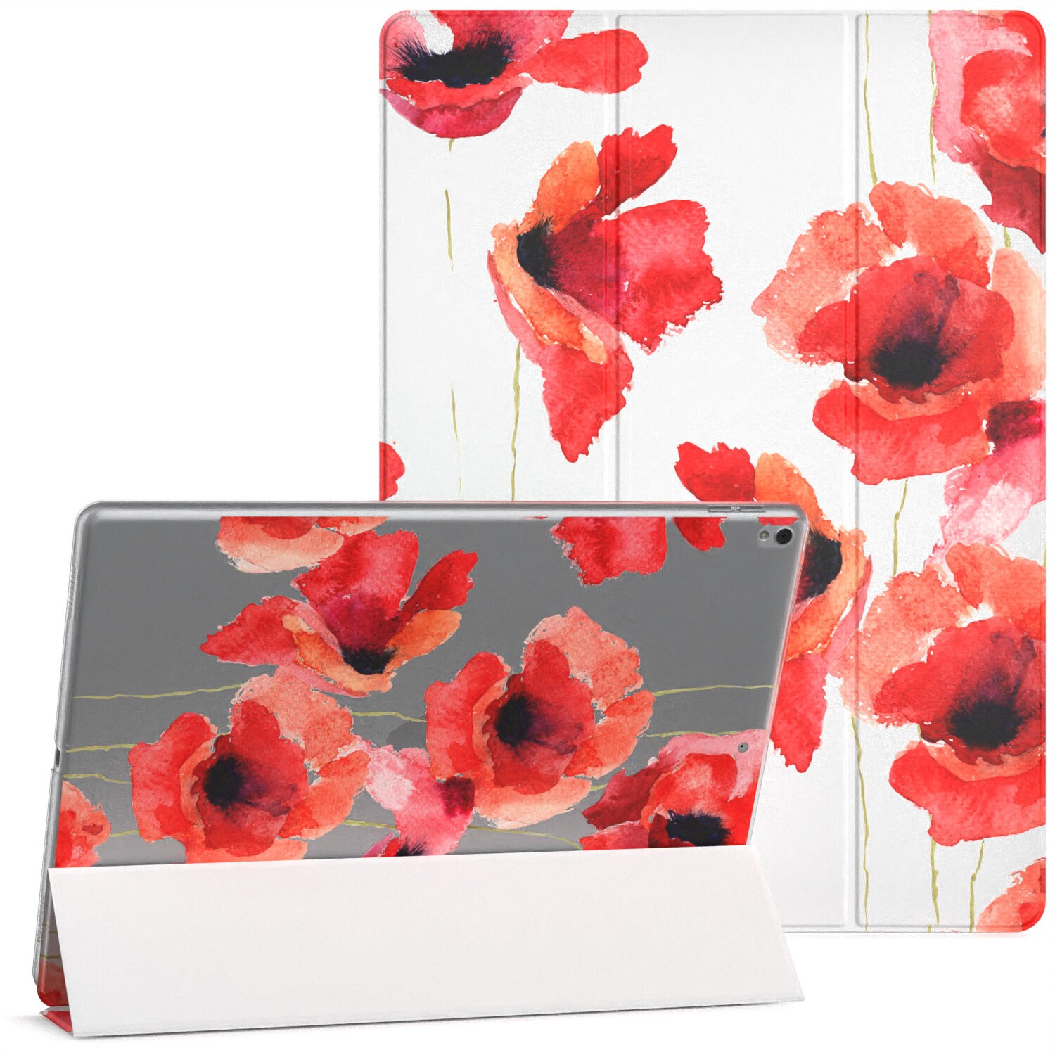 Red Poppies Ipad 10.2 2021 Ipad Mini 5 Cover Ipad 11 Smart - Etsy UK
