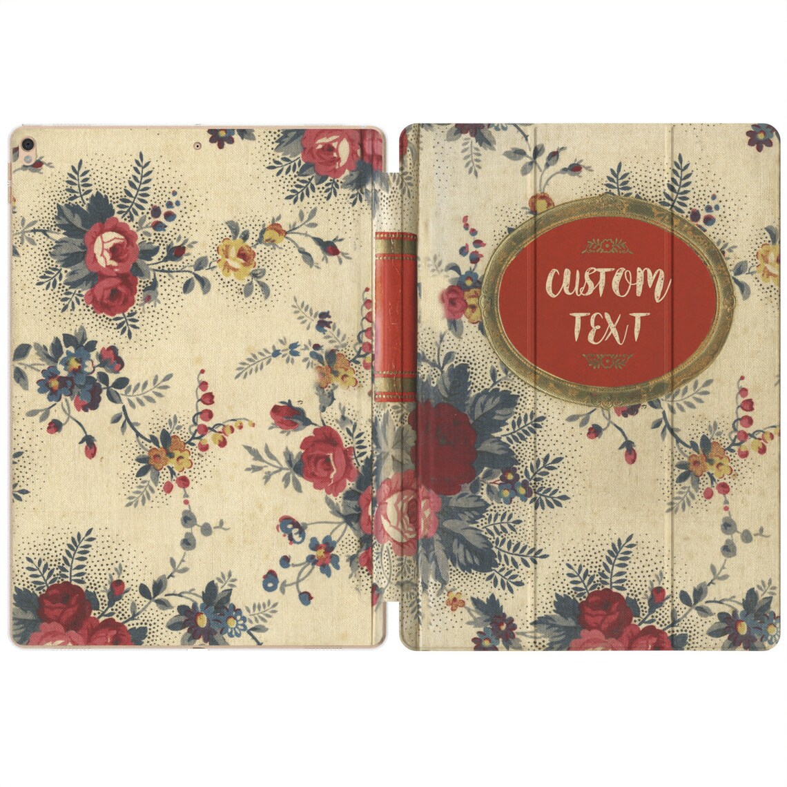 Custom iPad case iPad mini 5 cover vintage book iPad air 2019 | Etsy