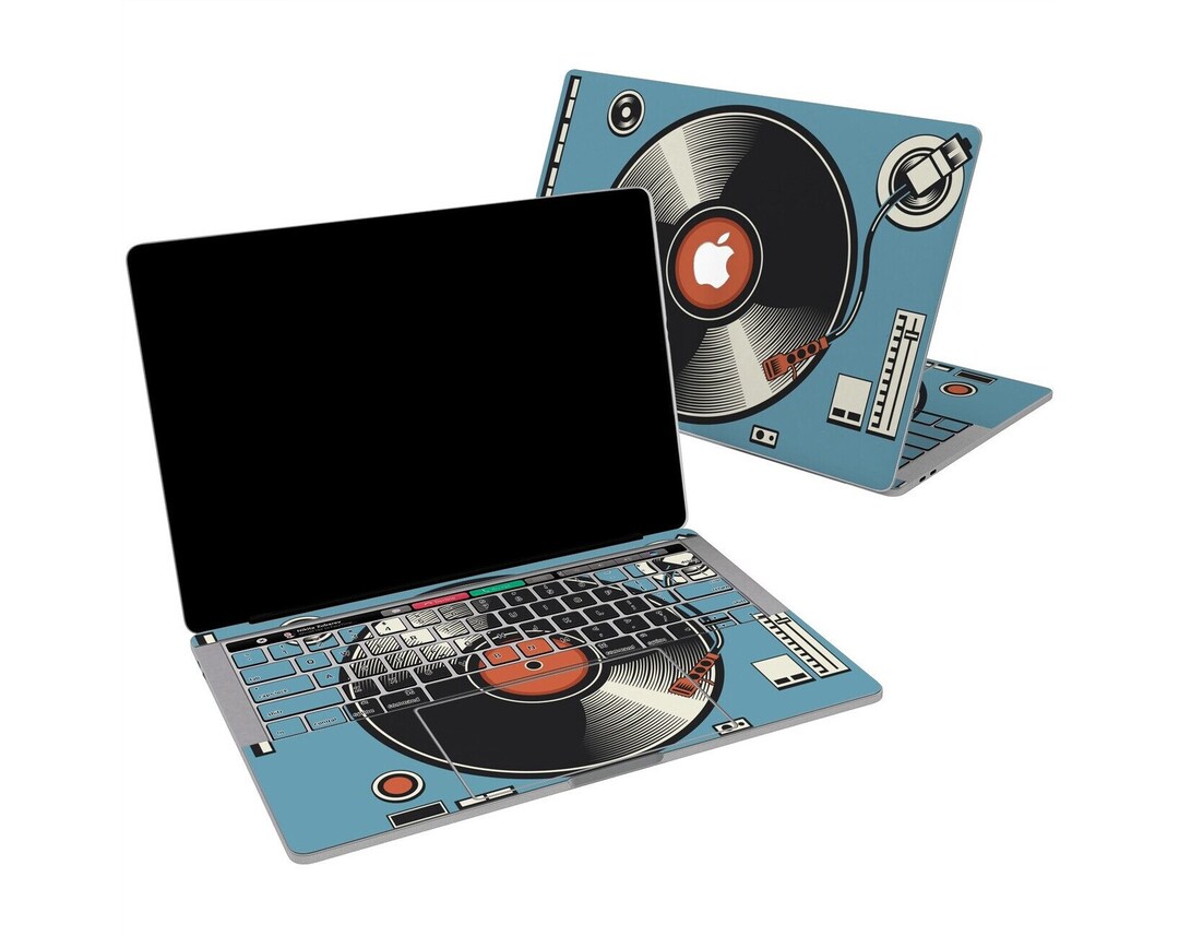 Retro Record Player Gift Set Ideas Vinyl Player Art Mac Air 13 Cover ...