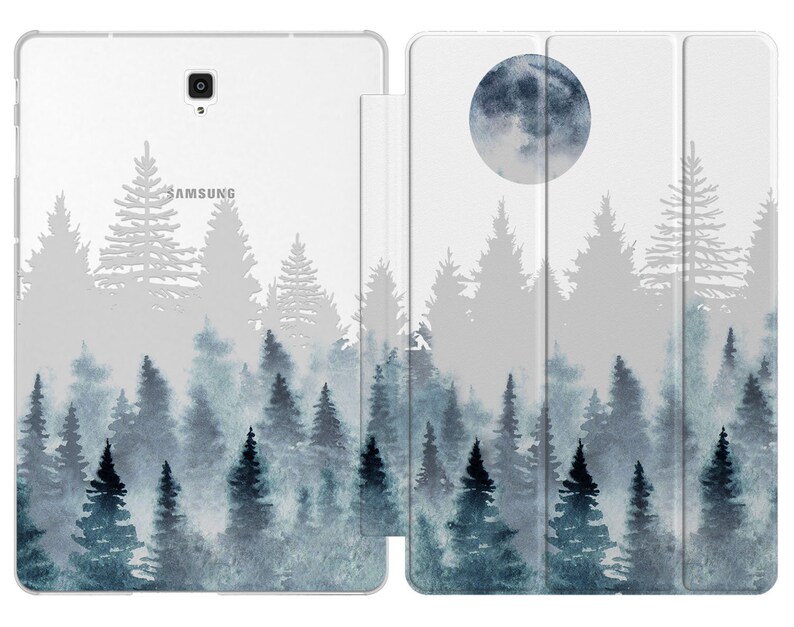 Nature Tablet Case for Galaxy Tab A 10.1 Blue Forest Samsung - Etsy