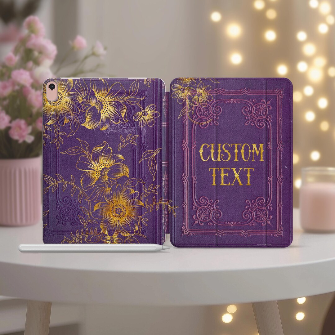 IPad Custom Case 2021 iPad Air 2022 10.9 Case Book 10.2 Inch iPad Case ...