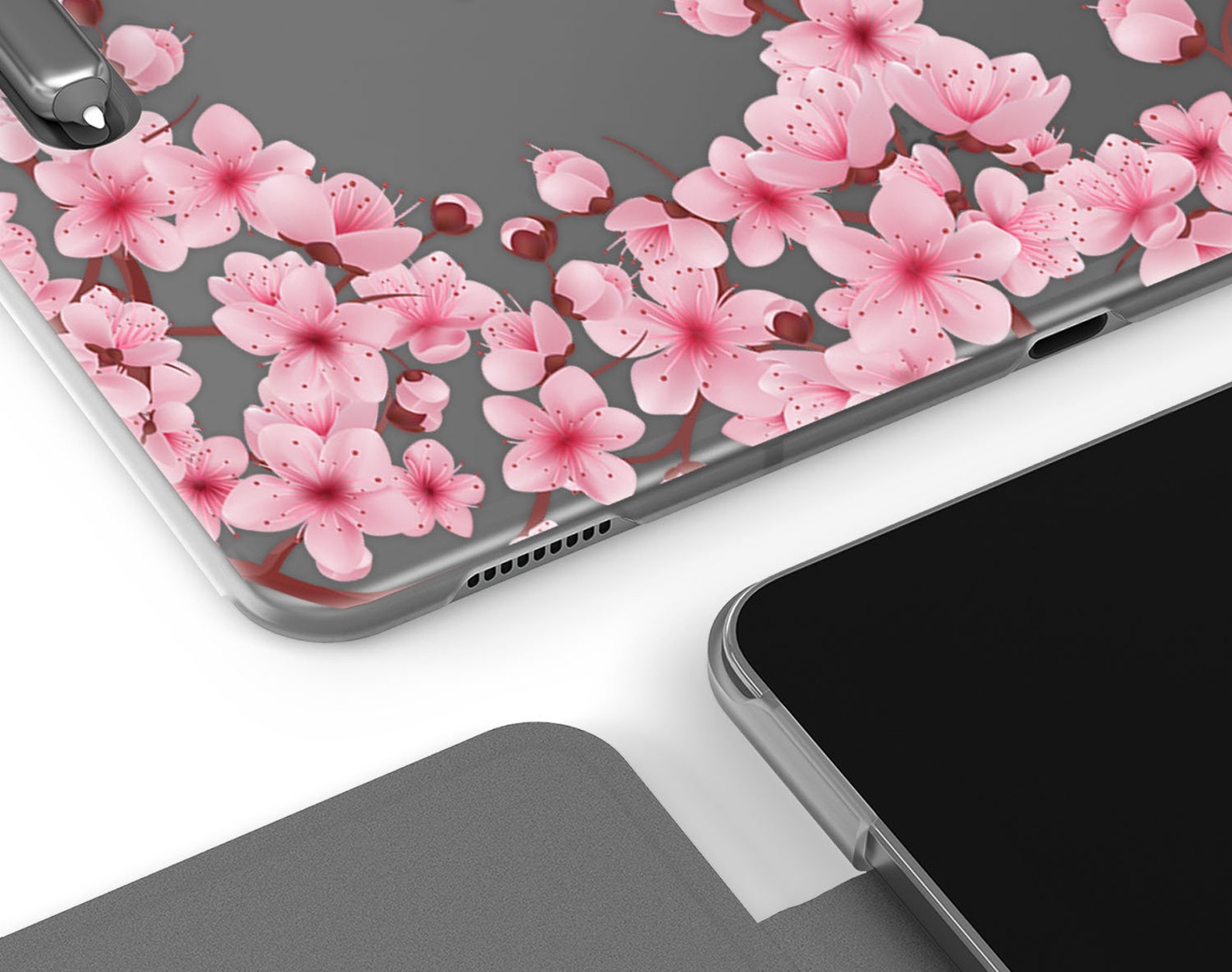 Cherry Blossoms for Samsung Tab S4 10.5 Pink Petals Tablet - Etsy