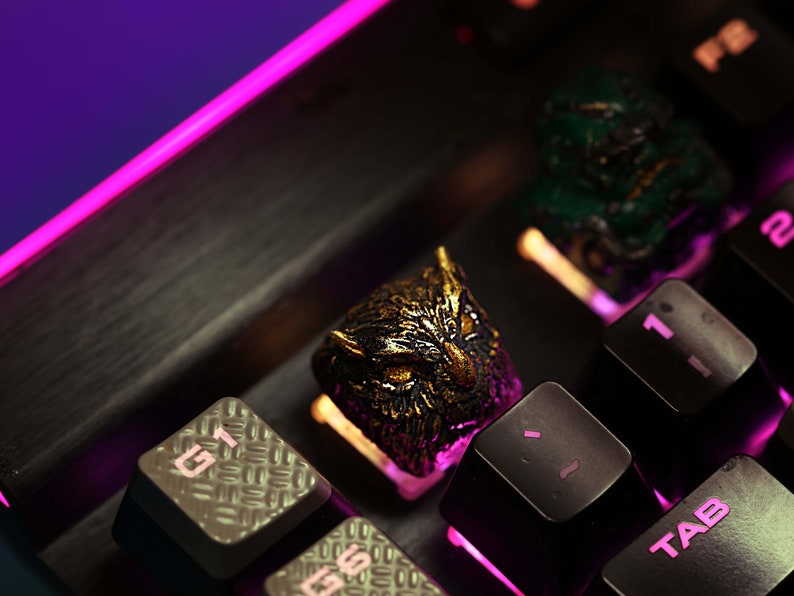 Owl Artisan Custom Keycap for Cherry MX Mechanical Keyboard - Etsy