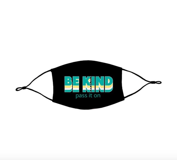 Be Kind Face Mask | Etsy