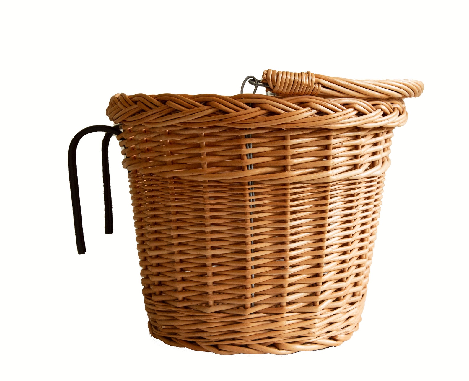 Wicker Bike Basket Handmade Middle Size Oval Bike Bicycle | Etsy