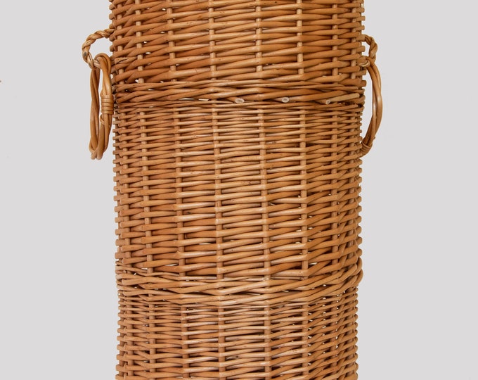 Umbrella Basket Wicker Handmade Basket Walking Stick Basket - Etsy